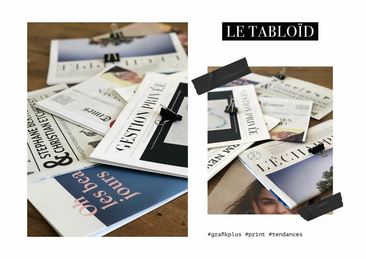 Tendances du Print : le format Tabloïd (ou journal)