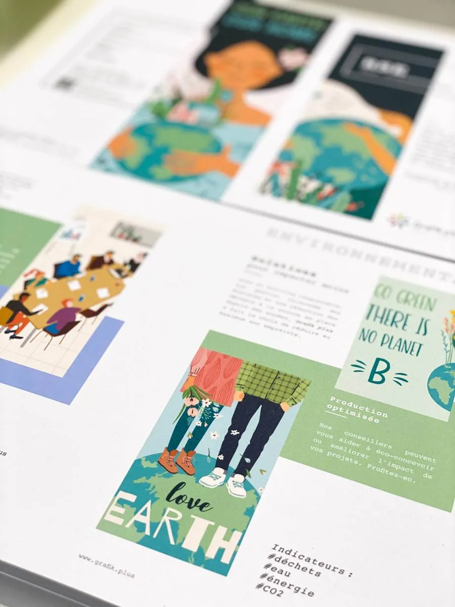 Comment valoriser son rapport RSE ? • Grafik plus